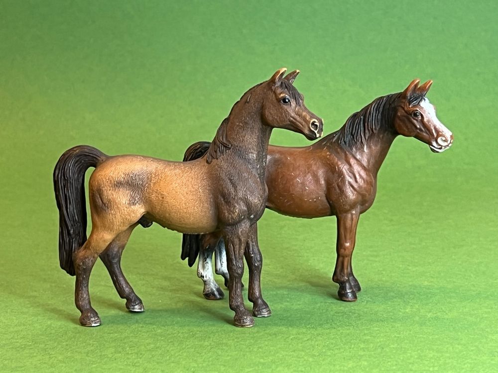 Schleich 13248 Araber Hengst Pferde Pferd 2000 und 2007 (Gebraucht) in Ennetbaden für CHF 12 ...