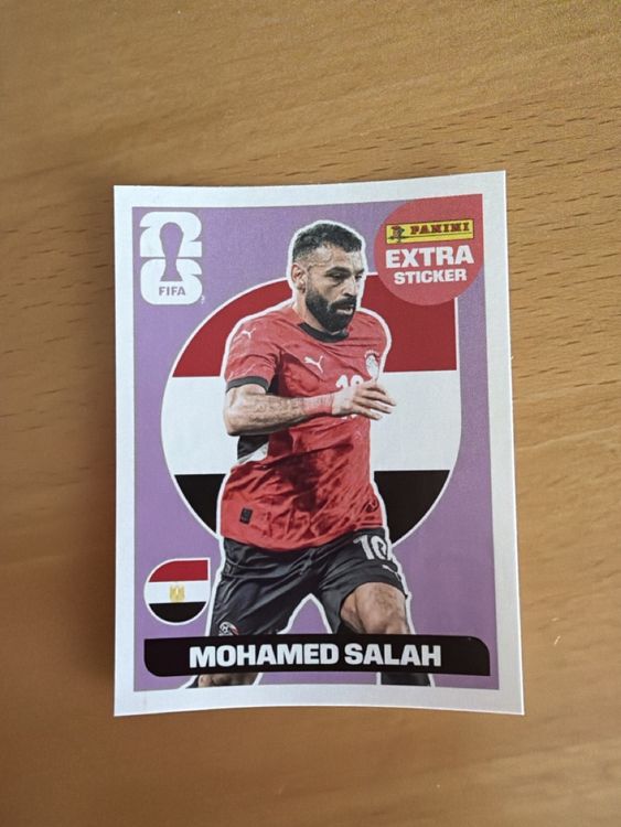 Figurina Panini Extra Sticker FIFA WC 2026: Salah! (Nuovo (secondo la ...