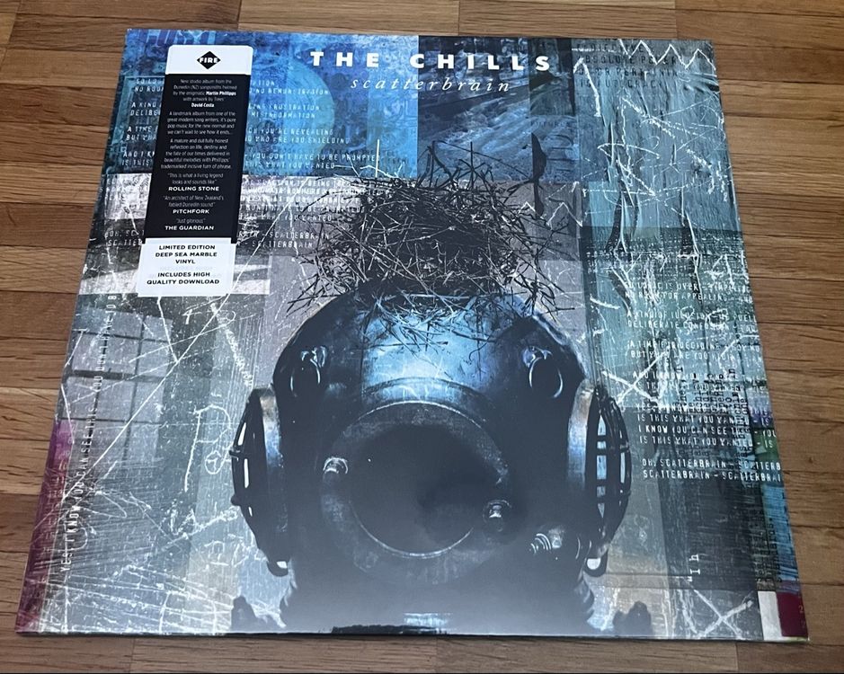 The Chills Scatterbrain LP Vinyl Deep Sea Marble (Neu und ...