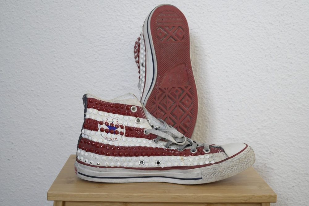 Converse Allstar Hi USA mit Nieten (Gebraucht) in Pfaffhausen für CHF ...