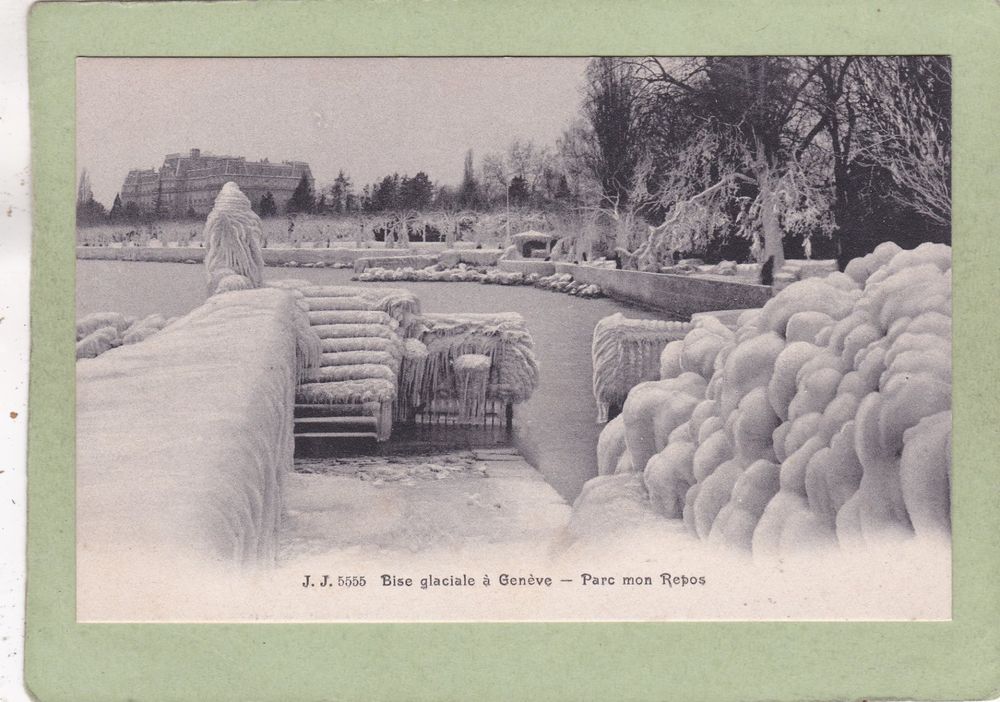 Bise glaciale à Genève Parc mon Repos | Kaufen auf Ricardo