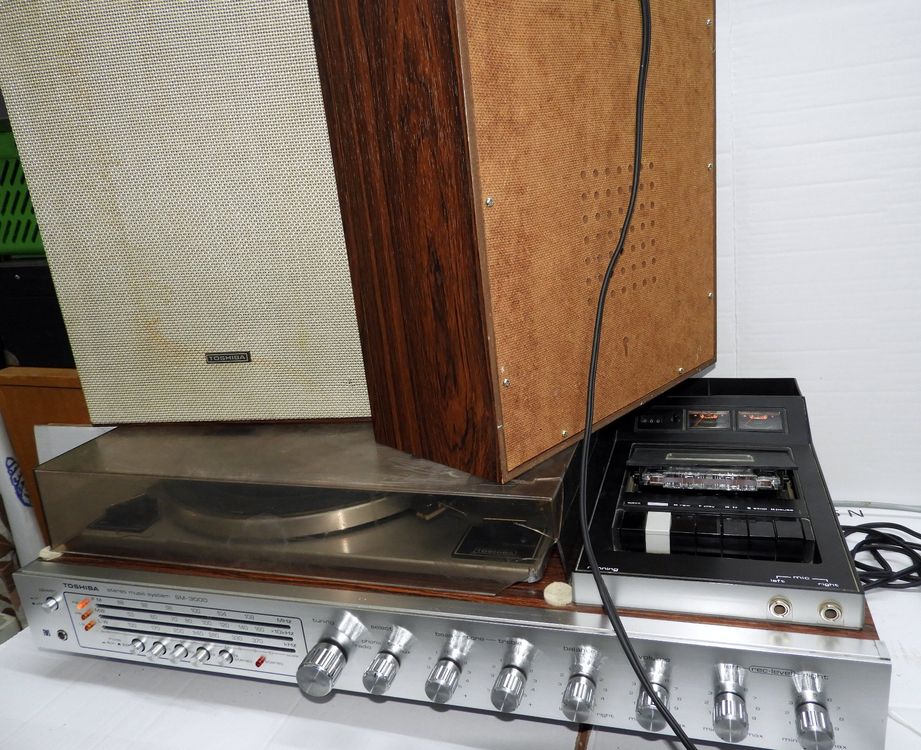Vintage Stereo receiver SystemToshiba SM-3000 HiFi RARITÄT ! (Gebraucht ...