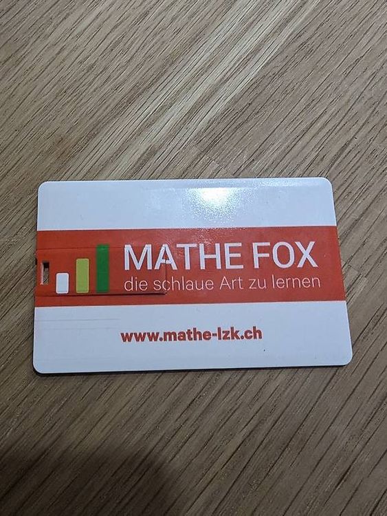 Mathe FOX 4 - die schlaue Art zu lernen (USB-Stick) (Gebraucht) in ...