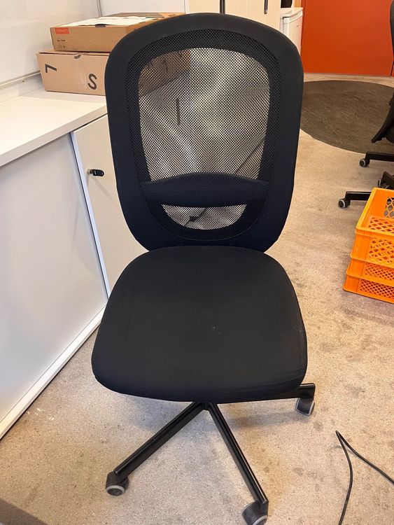 FLINTAN Drehstuhl, schwarz | Kaufen auf Ricardo