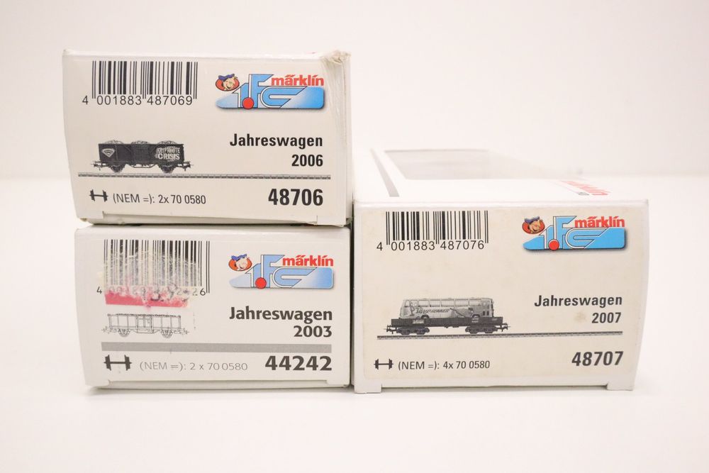 Märklin 48706, 48707, 44242, Jahreswagen, AC H0 (Gebraucht) in Basel ...