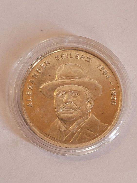 Médaille commémorative Alexandre Seiler 1864/1920 (D'occasion) à Erde ...