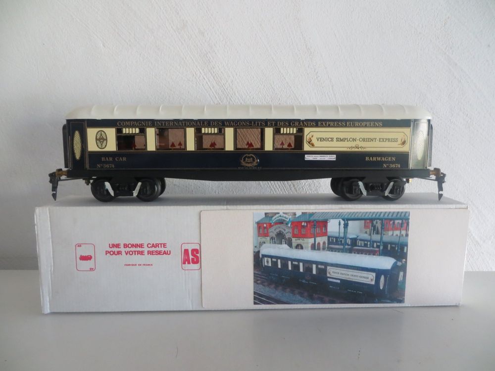 AS Spur 0: Barwagen VSOE 3674 ex CIWL, Tin Plate, mit OVP (Gebraucht) in St.Gallen für CHF 70 ...