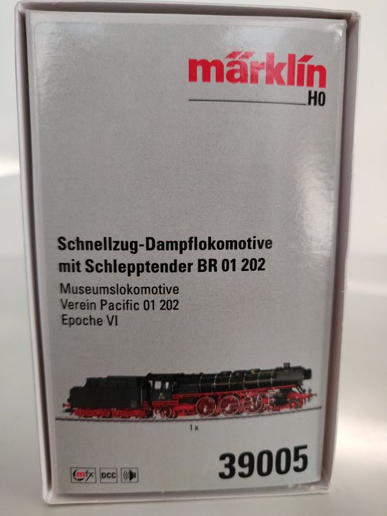 Märklin 39005 Museumslok Verein Pacific 01 202 Standort Lyss | Kaufen ...