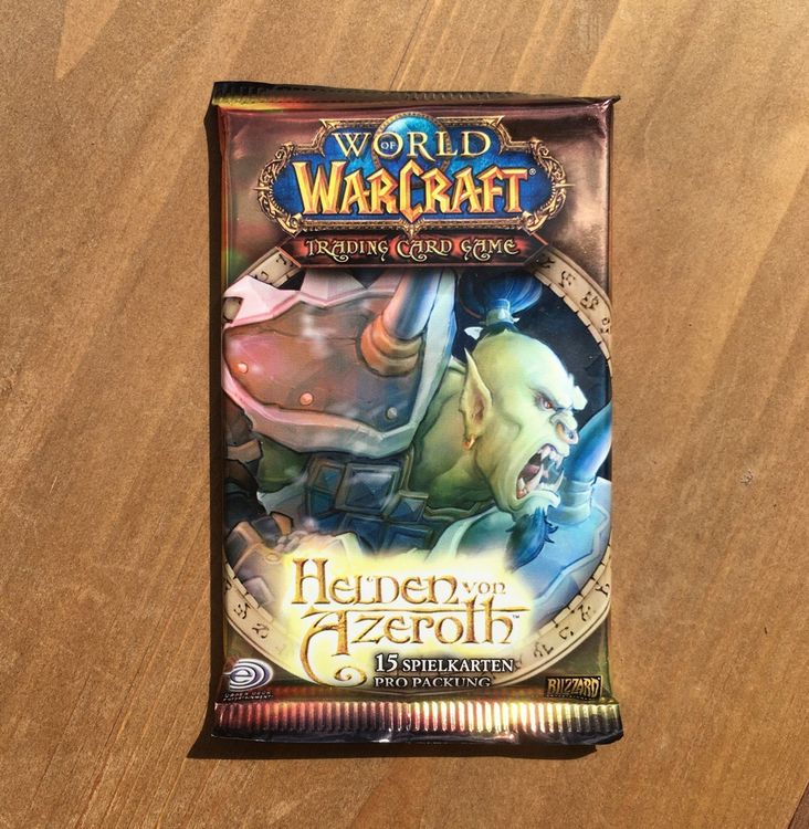 Heroes of Azeroth WoW World of Warcraft TCG Booster DE (Neu und originalverpackt) in Dornach für ...