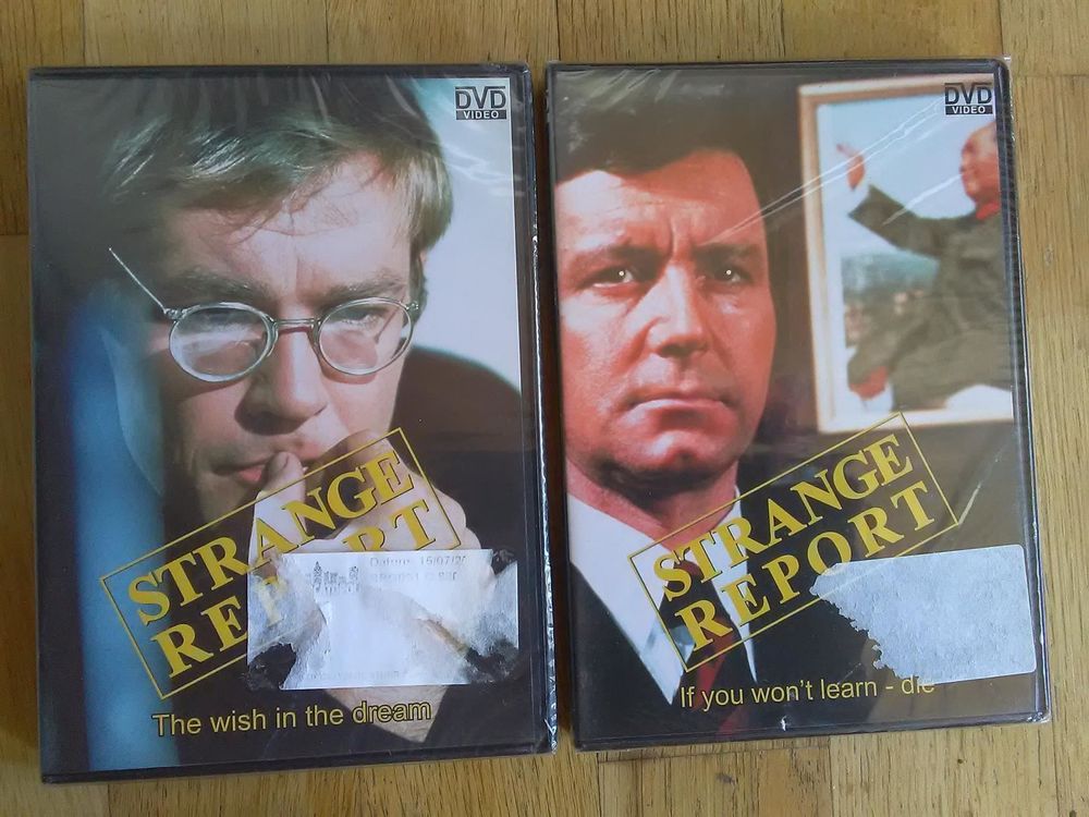 2x Strange Report (DE & EN) DVD's (Neu und originalverpackt) in st ...