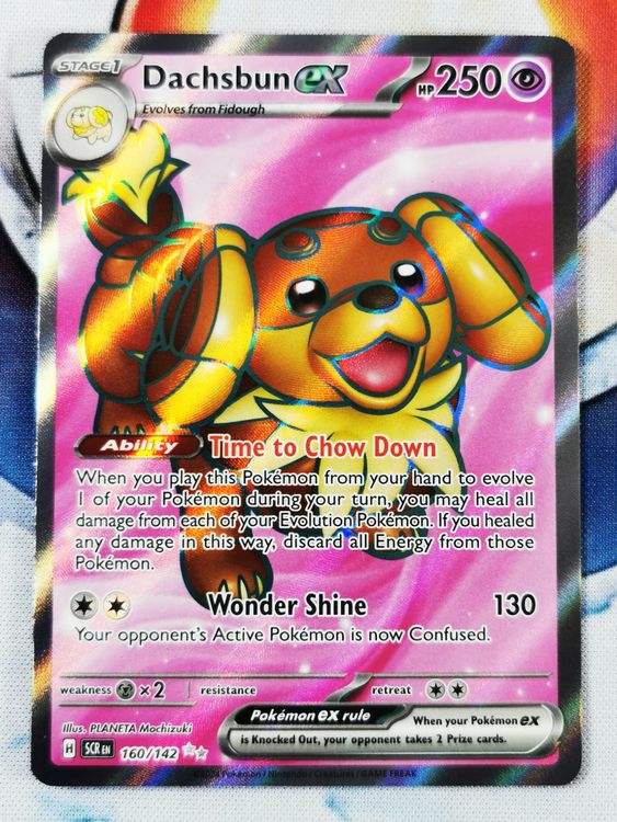Pokemon Dachsbun ex 160/142 Stellar Crown EN | Kaufen auf Ricardo