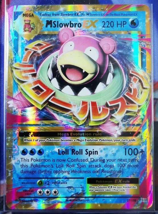 Pokemon Mega Slowbro EX 27/108 Evolutions XY EN (Neu (gemäss ...