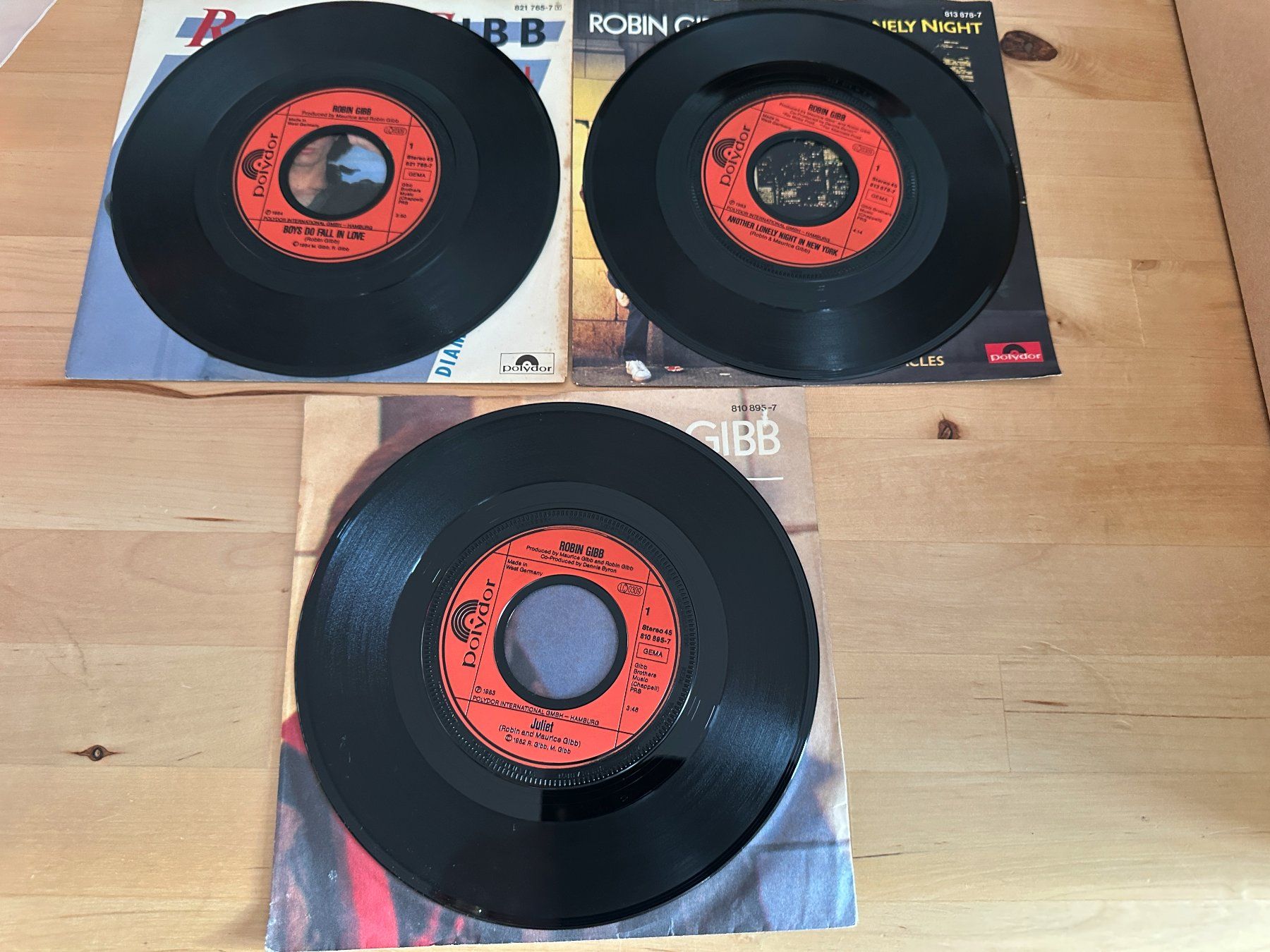 ROBIN GIBB BEE GEES tolle Single Sammlung Kult Top Hit (Gebraucht) in ...