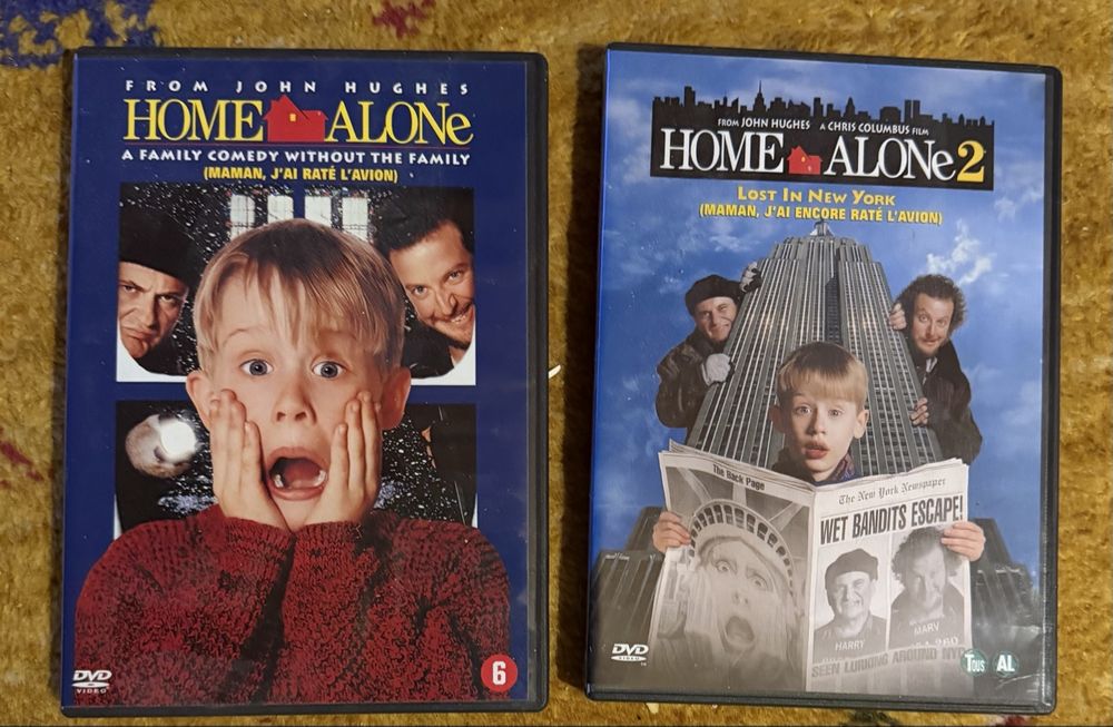 🎬 Lot de 2 DVD – HOME ALONE 1 & 2 / films cultes de Noël 🌟 (Gebraucht ...