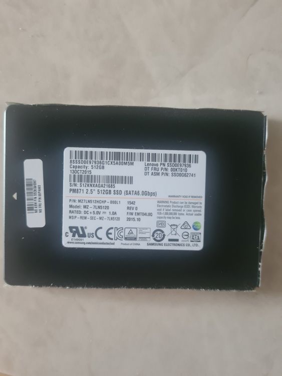 Samsung 512GB SSD | Kaufen auf Ricardo