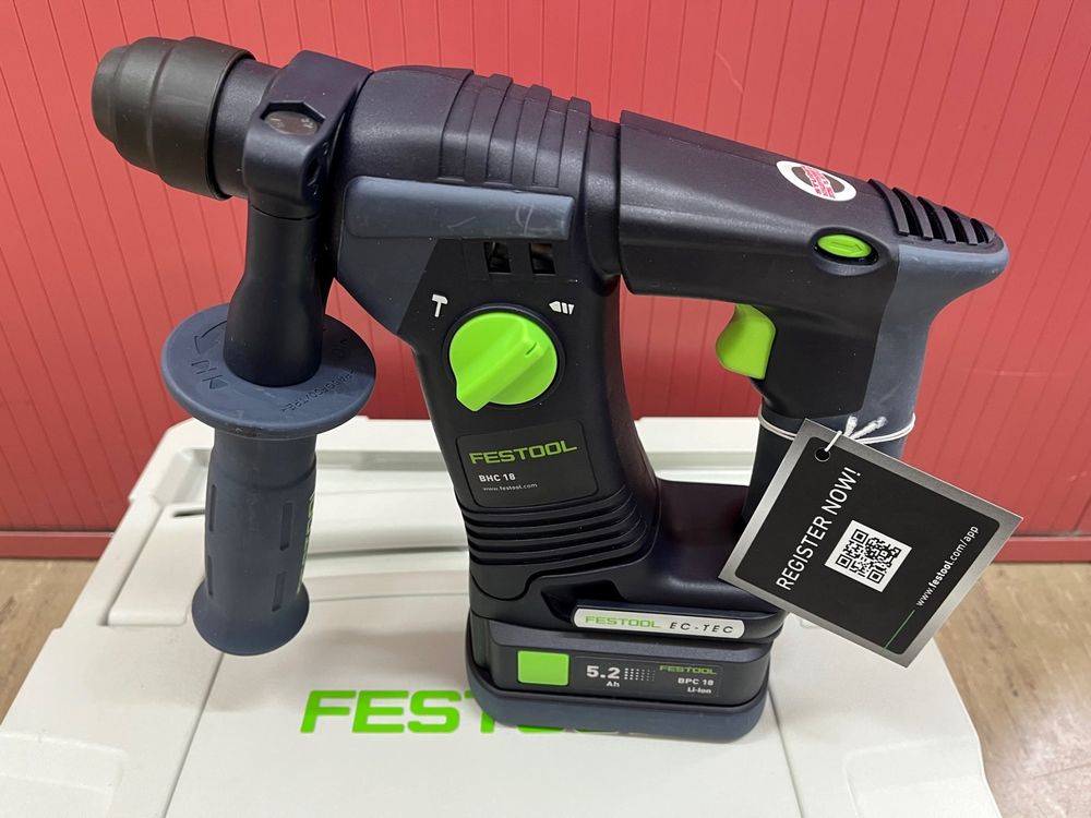 Festool Akku-Bohrhammer BHC 18 Li 5.2-Plus (Neu und originalverpackt) in Zetzwil für CHF 405 ...