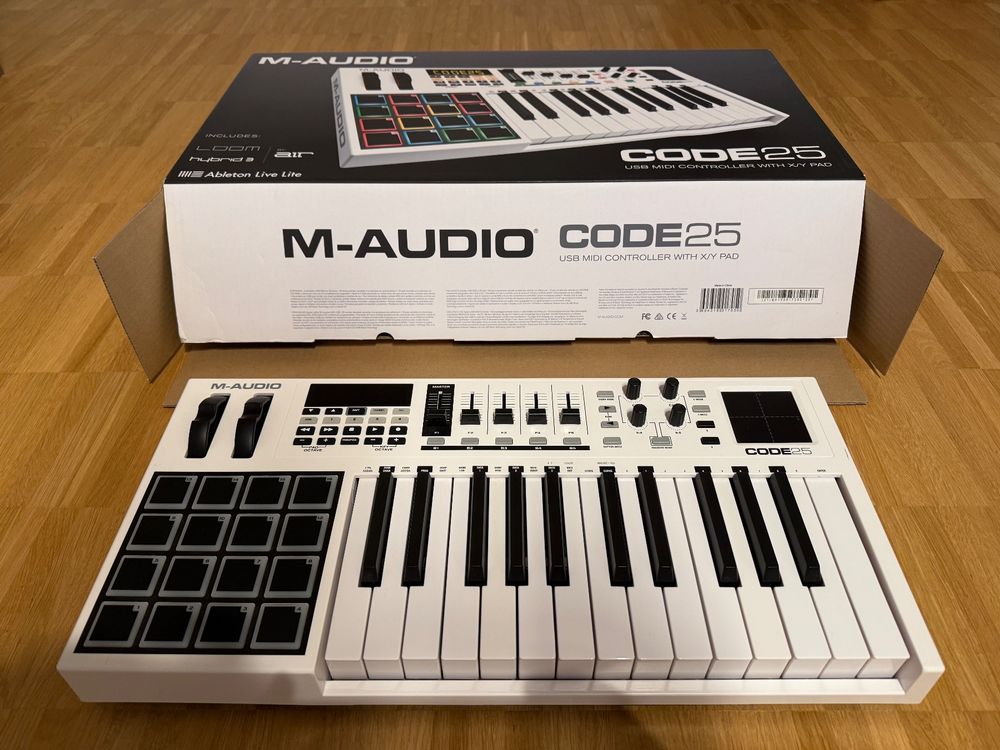 M-AUDIO CODE 25 Keyboard Controller (Gebraucht) in Basel für CHF 46 ...