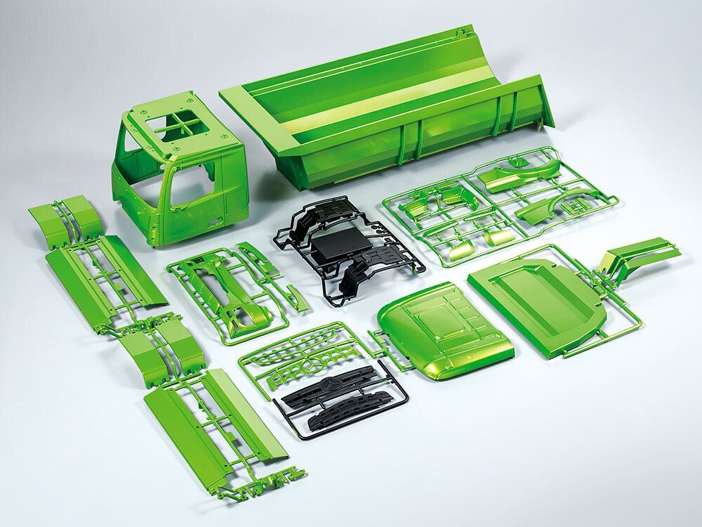 Tamiya Mercedes-Benz Arocs 4151 Bausatz, grün, 1:14, Neu! (Neu und ...