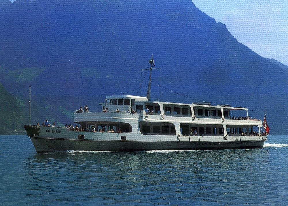 MS Gotthard, Motorschiff, SGV, Vierwaldstättersee (Gebraucht) in für ...