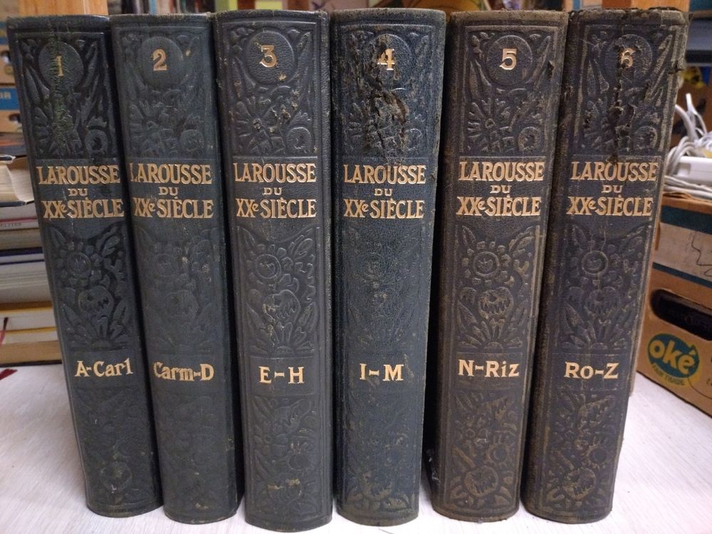 Larousse du XXe siècle, 6 Volumes, 1928. (Gebraucht) in Riaz für CHF 10 ...