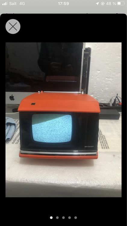 TV Vintage Sharp 5P-12S ,1970 made -Japan (Gebraucht) in Biel-Bienne ...