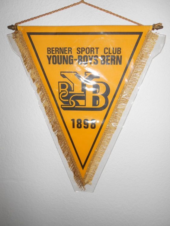 BSC BERNER SPORT CLUB YOUNG BOYS YB BERN 1898 WIMPEL 80ER (Gebraucht) in Luzern für CHF 89 – mit ...