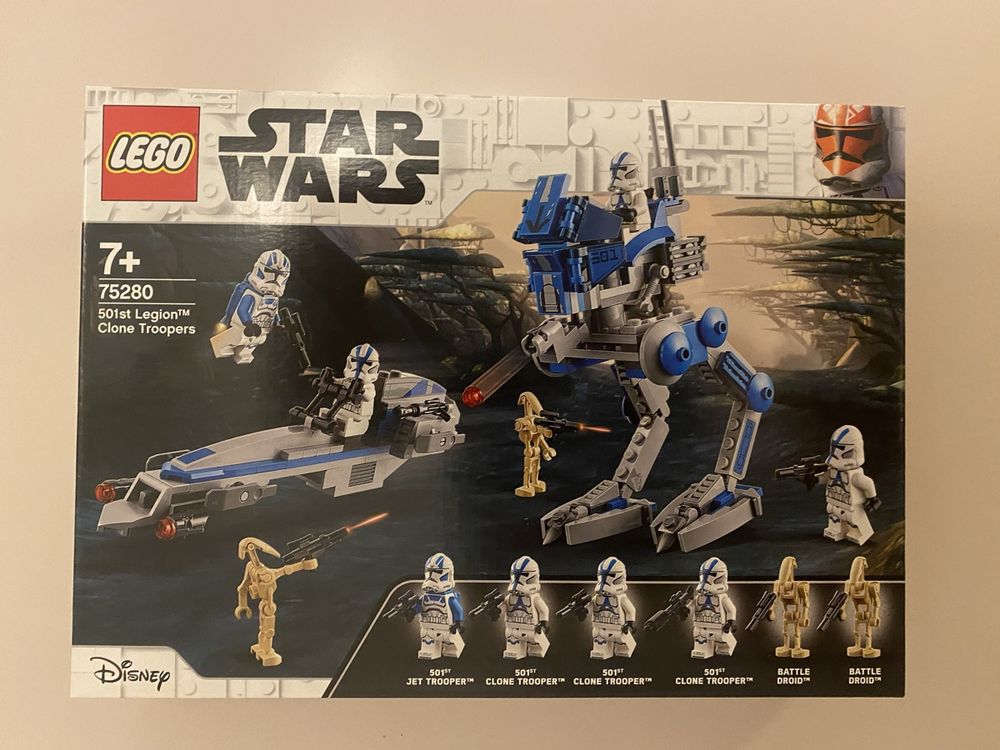 Lego STAR WARS 75280 501st Legion Clone Troopers (NEU/OVP) | Kaufen auf ...