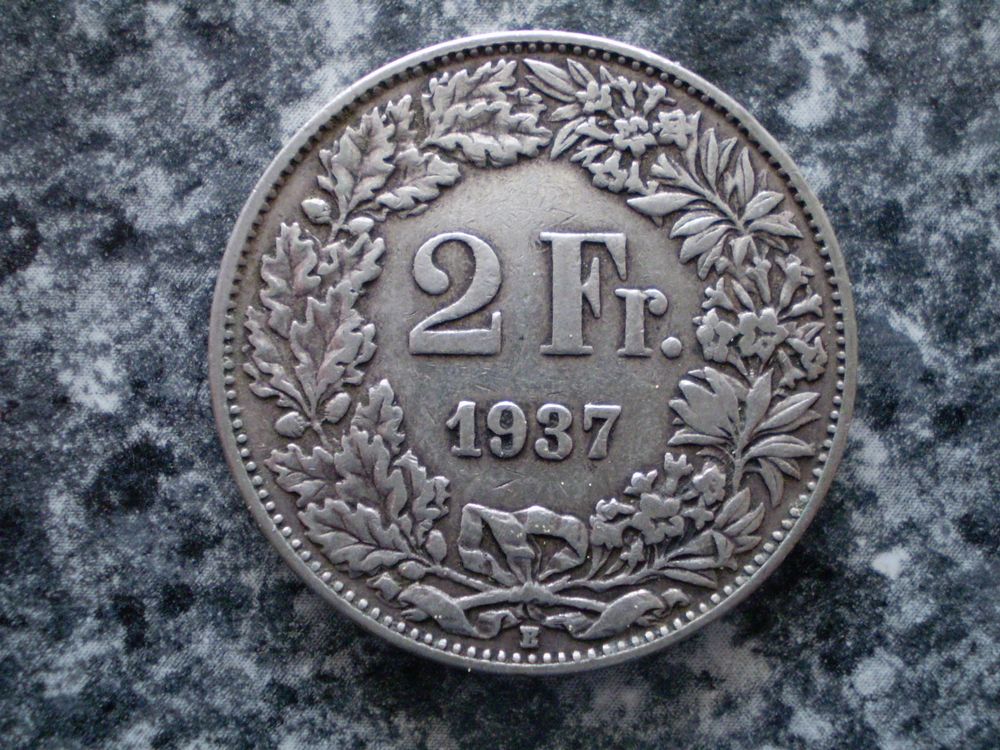2 Fr.1937 !!! Rar !!! ab 1.- !!! (Gebraucht) in Dierikon für CHF 6 – mit Lieferung auf Ricardo ...