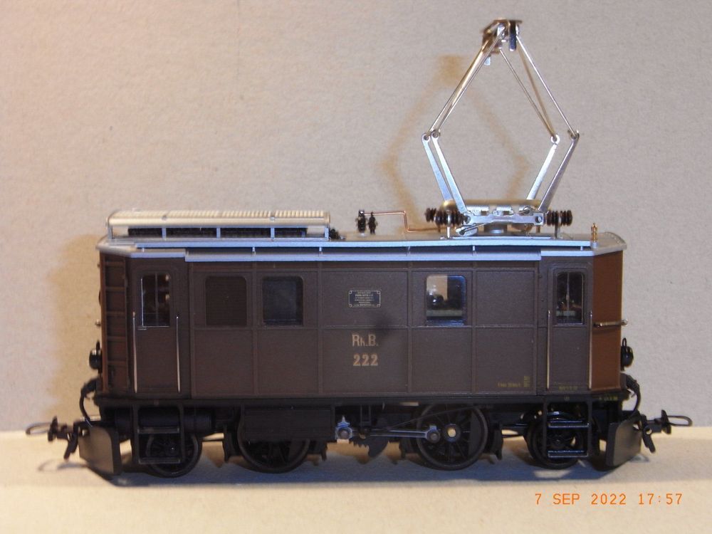 Bemo HOm RhB Ge 2/4 222 analogique (Neu (gemäss Beschreibung)) in ...