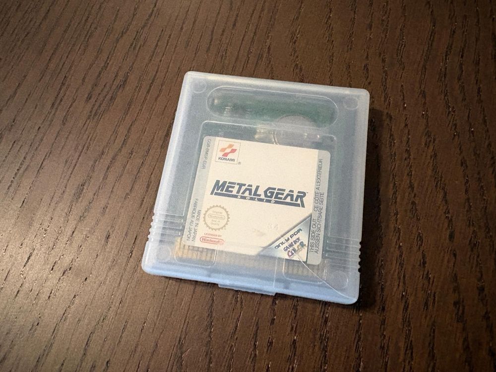 nintendo gameboy color spiel METAL GEAR (Gebraucht) in Adliswil für CHF ...