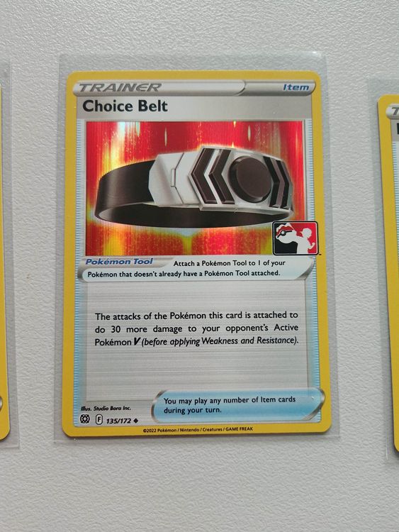 Choice Belt HOLO - Pokemon TCG Prize Pack Stamp | Kaufen auf Ricardo