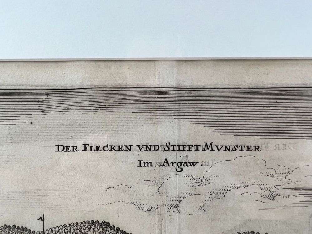 Antike Der Flecken und Stifft Mvnster im Argaw Stich (Gebraucht) in ...