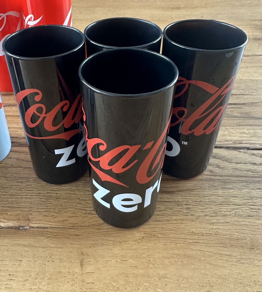 Coca Cola Gläser Set (4x Regular, Light, Zero) (Neu (gemäss ...