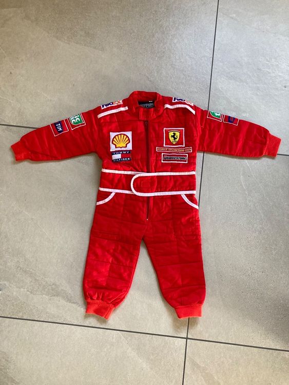 Ferrari baby kinder anzug overall 92/98 (Gebraucht) in Dettighofen für ...