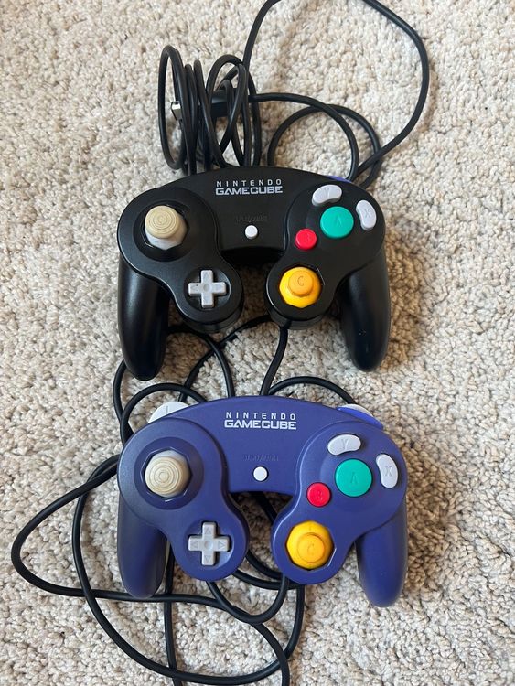 2x Original Nintendo GameCube Controller (Gebraucht) in Winkel für CHF ...