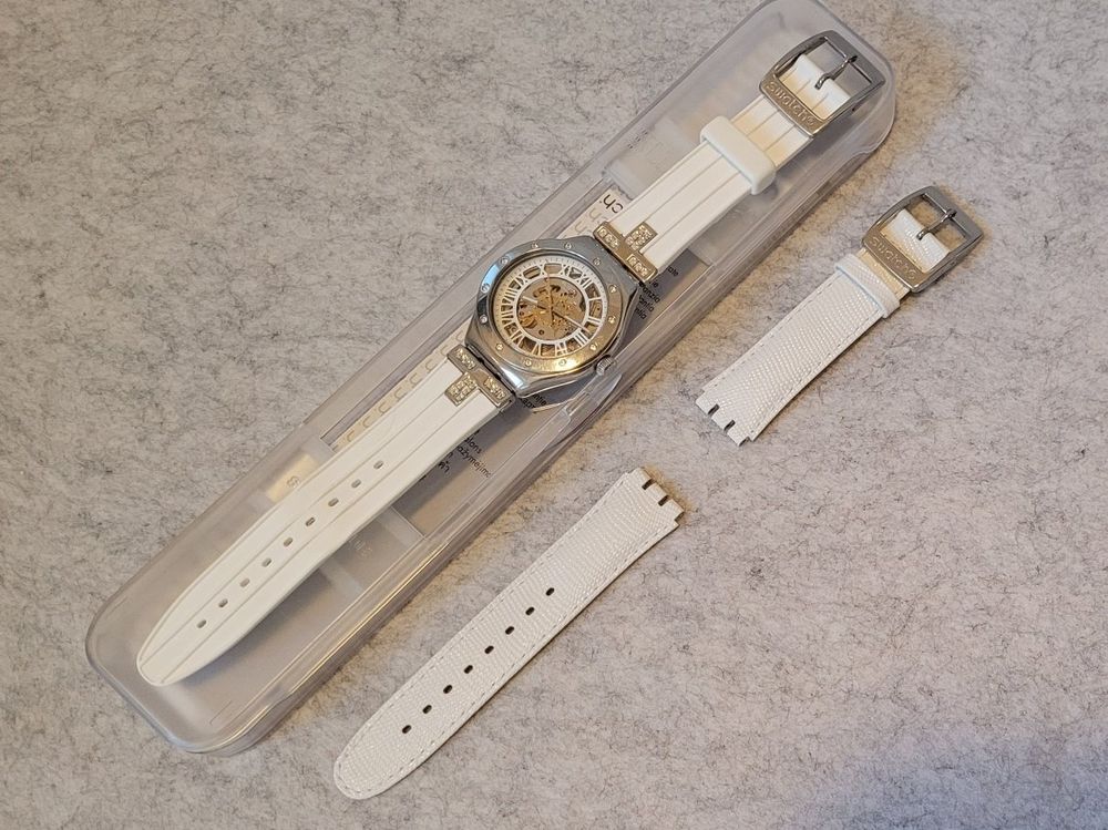 Swatch YAS109 Sistem51 Rosetta Bianca automatic irony | Kaufen auf Ricardo