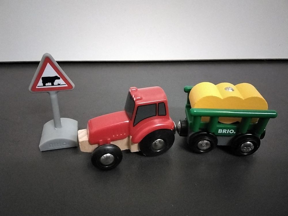 BRIO Traktor mit Heuwagen | Kaufen auf Ricardo