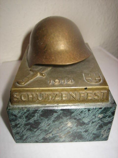 Eidg. Schützenfest 1939 Luzern schießen Preis Marmorsockel | Kaufen auf Ricardo