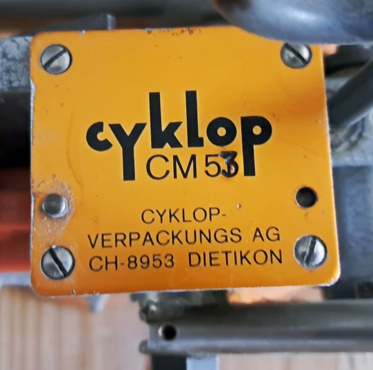 CYKLOP CM 53 Paletten-Bandierautomat / Bandspanner (Gebraucht) in ...