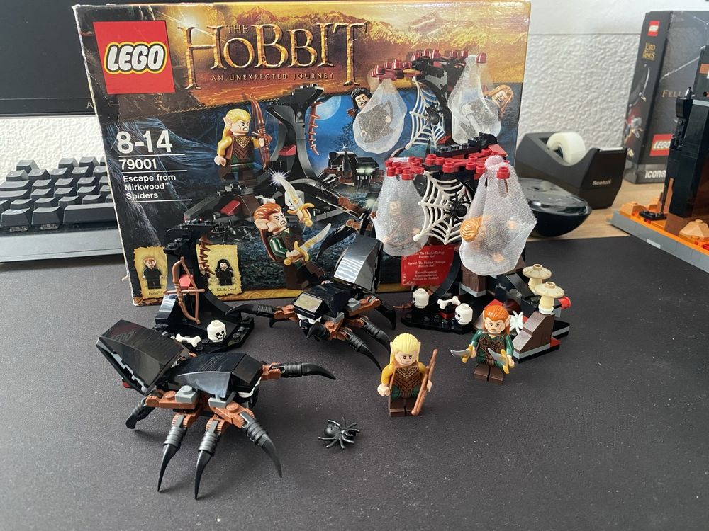 Lego 79001 Hobbit: Escape from Mirkwood Spiders (Gebraucht) in Seuzach ...