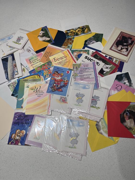 Karten - Ganz viele (Neu und originalverpackt) in Zumikon für CHF 1 – nur Abholung auf Ricardo ...