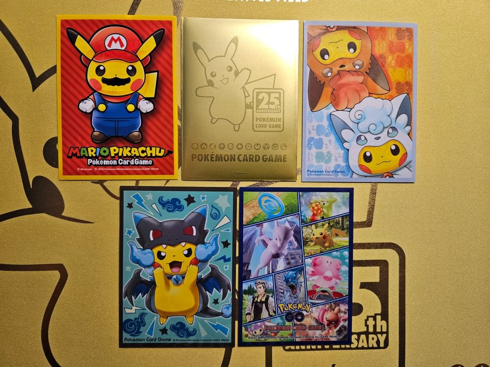 Pokemon Limited Sleeves - Pikachu Mario (Neu (gemäss Beschreibung)) in ...