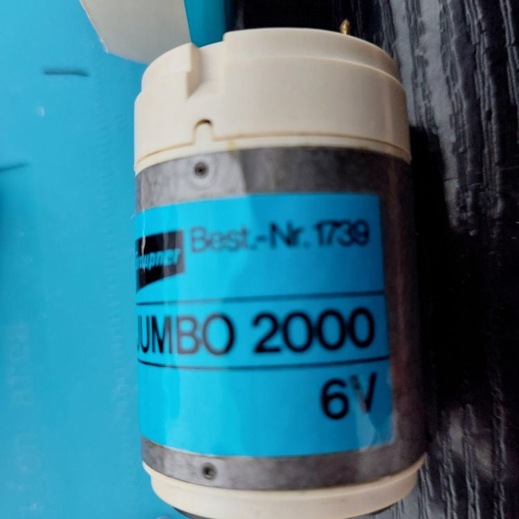 Elektromotor Graupner JUMBO 2000 6Volt ,sehr selten (Neu und ...