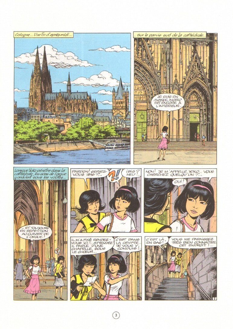 Yoko Tsuno 19. L'or du Rhin BD de Roger Leloup EO 1993 (D'occasion) à ...