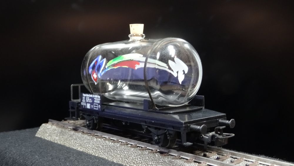 Märklin, Glaskesselwagen, SBB, Furger Anton Visp, Simplon (Neu (gemäss ...