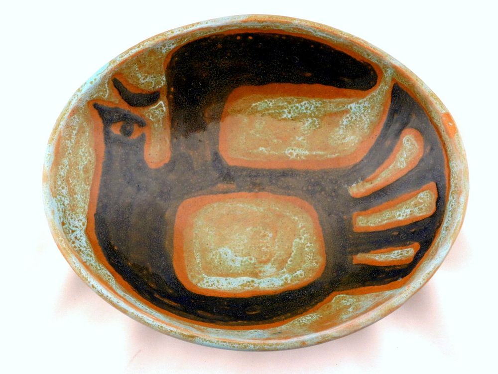 Plat ceramique suisse Jacques Linsig Montreux 1960-70 (Gebraucht) in ...