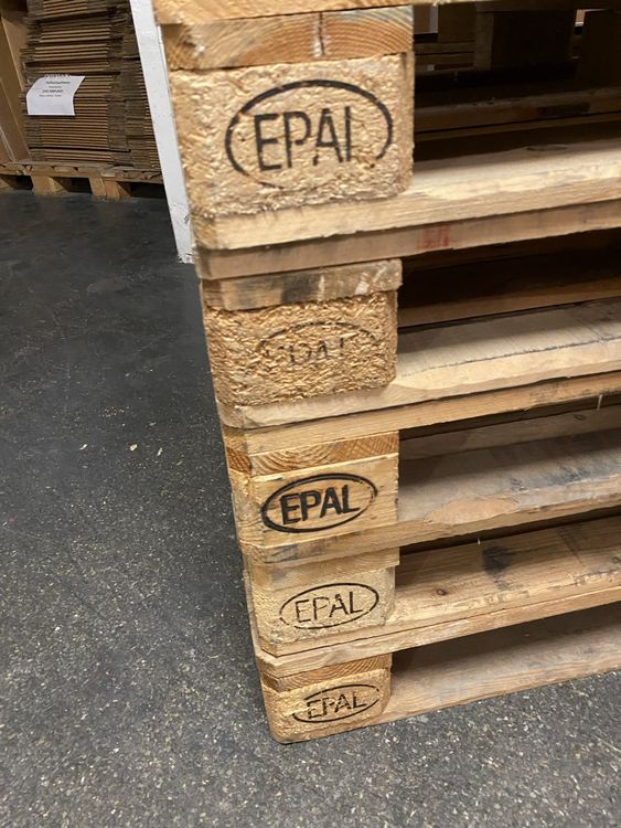 EPAL EURO Palette(n) / Einzelstücke ab Platz (Gebraucht) in Schöftland für CHF 8 – nur Abholung ...