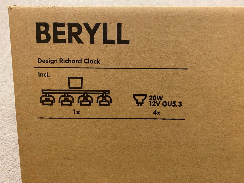 IKEA Deckenstrahler BERYLL (Gebraucht) in für CHF 1 – mit Lieferung auf Ricardo kaufen