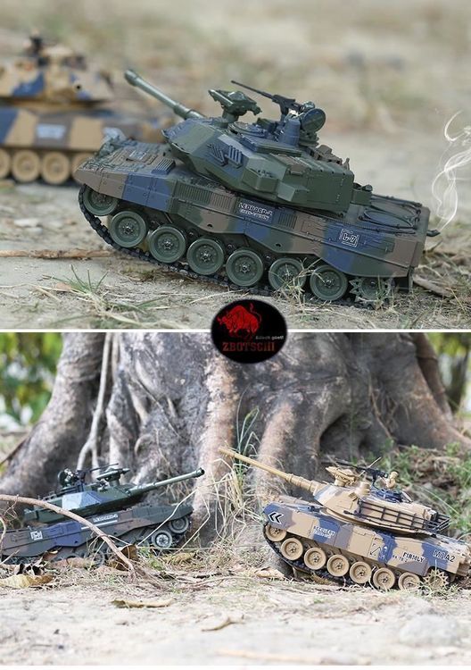 Ferngesteuerter Panzer RC Tank BB Airsoft Funktion 47cm XL (Neu und ...