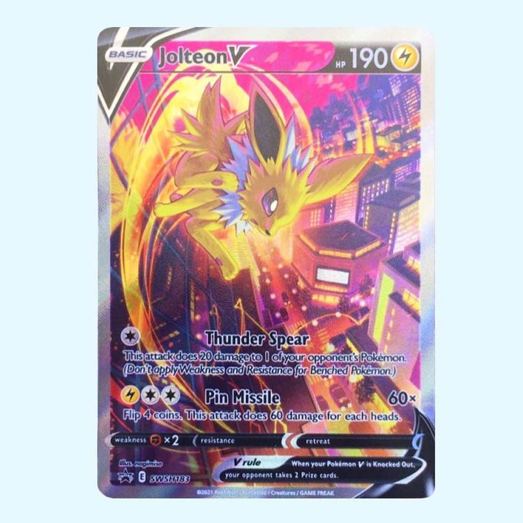 Jolteon V // 183 // SWSH Black Star Promos // Pokémon - EN | Kaufen auf ...